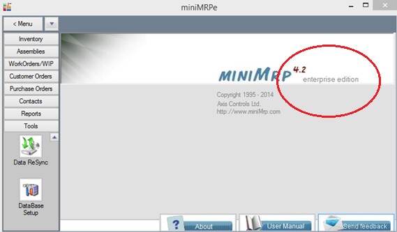 miniMrp 4 - Sqlsetup1